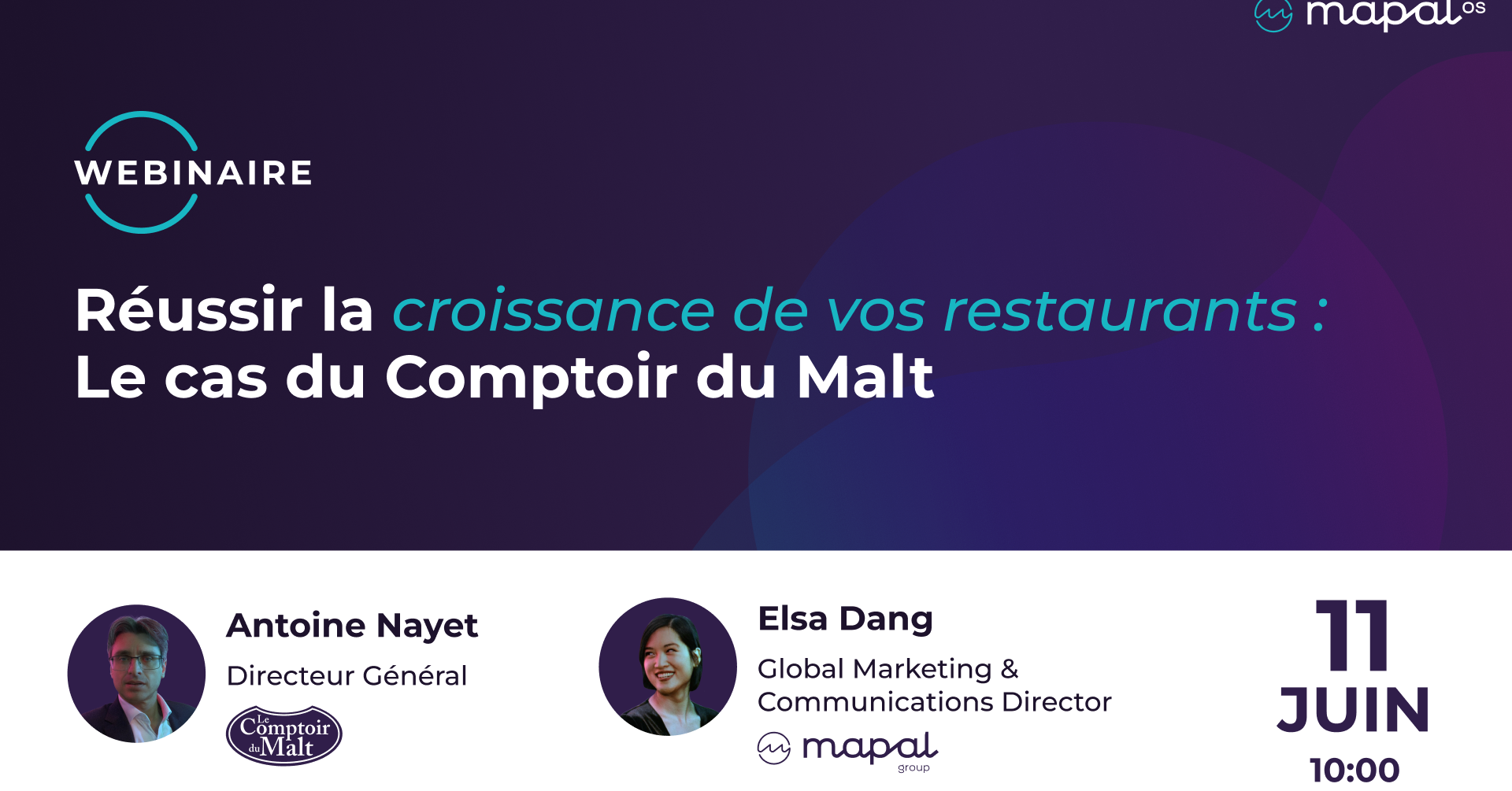 Webinaire : Comment réussir la croissance de vos restaurants
