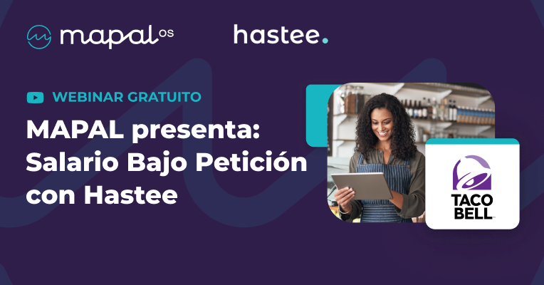 Ofrece con Hastee flexibilidad financiera a tus empleados con el salario bajo petición